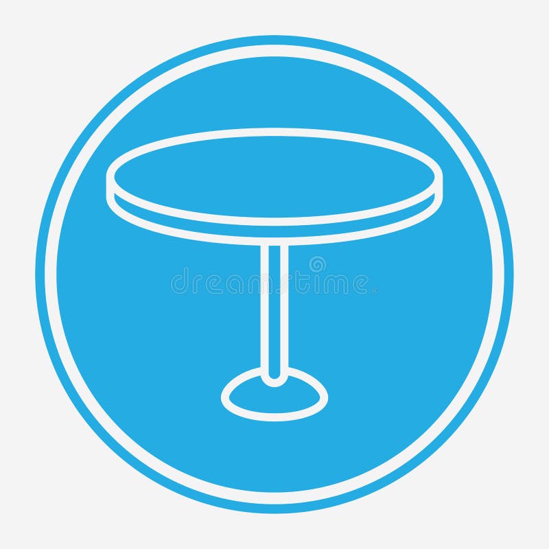 SÃ­mbolo De SÃ­mbolo De Icono Del Vector De Tabla Stock de ilustración ...