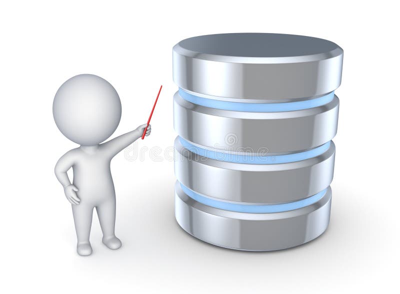 Símbolo De La Base De Datos Stock de ilustración - Ilustración de ...