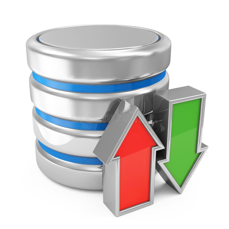 Icono De La Gestión De Bases De Datos Símbolo De La Arquitectura De La ...