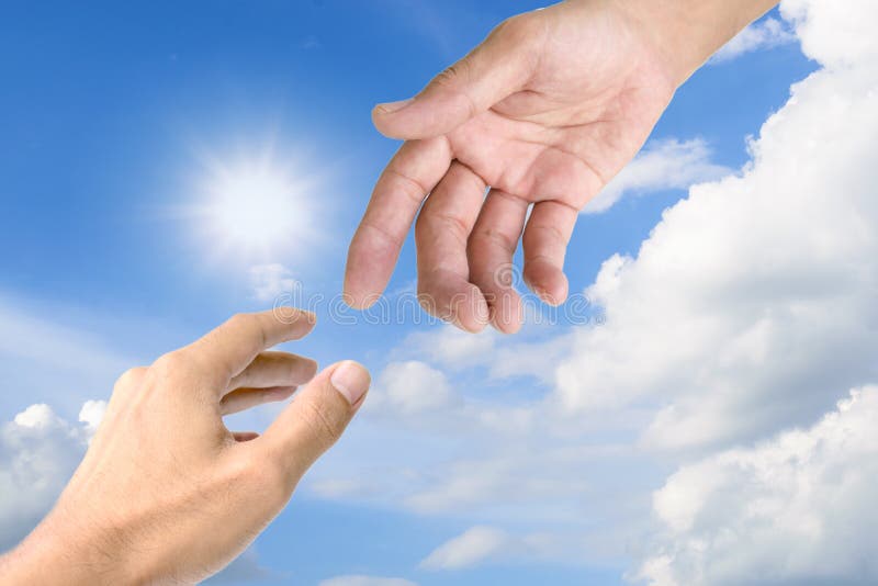 Símbolo de la mano amiga imagen de archivo. Imagen de tenencia - 60917719