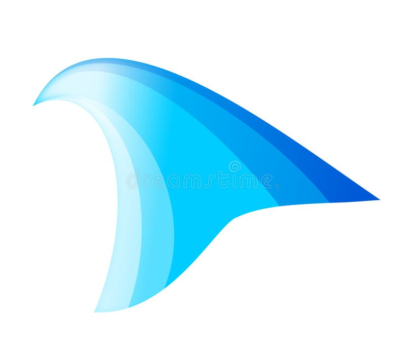 Símbolo de la onda stock de ilustración. Ilustración de icono - 15059158