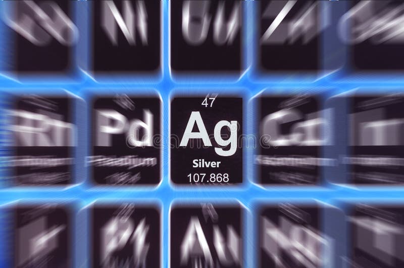 Símbolo de la plata imagen de archivo. Imagen de insignificante - 54370873