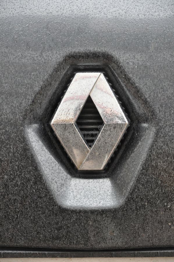 Símbolo de Renault foto editorial. Imagem de metal, desenhador - 17597721