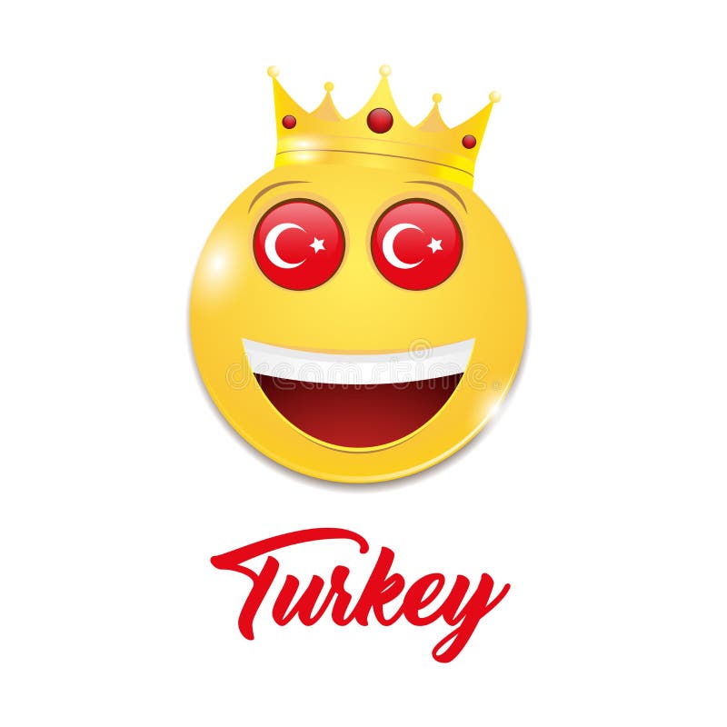 Grupo De Símbolo De Turquia Ícone Nacional Turco Sinal Tradicional Do ...