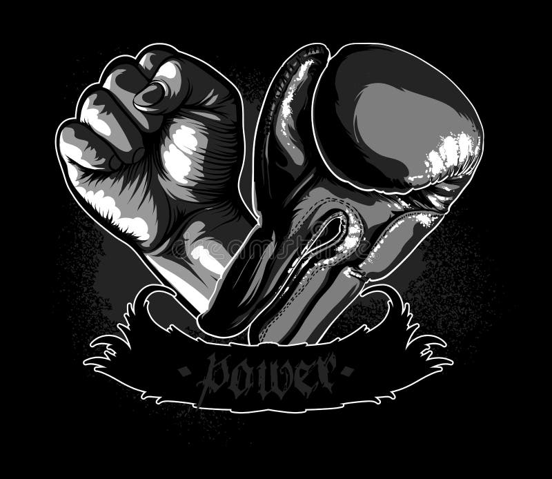 Símbolo Decorativo Do Poder Ilustração do Vetor - Ilustração de povos ...