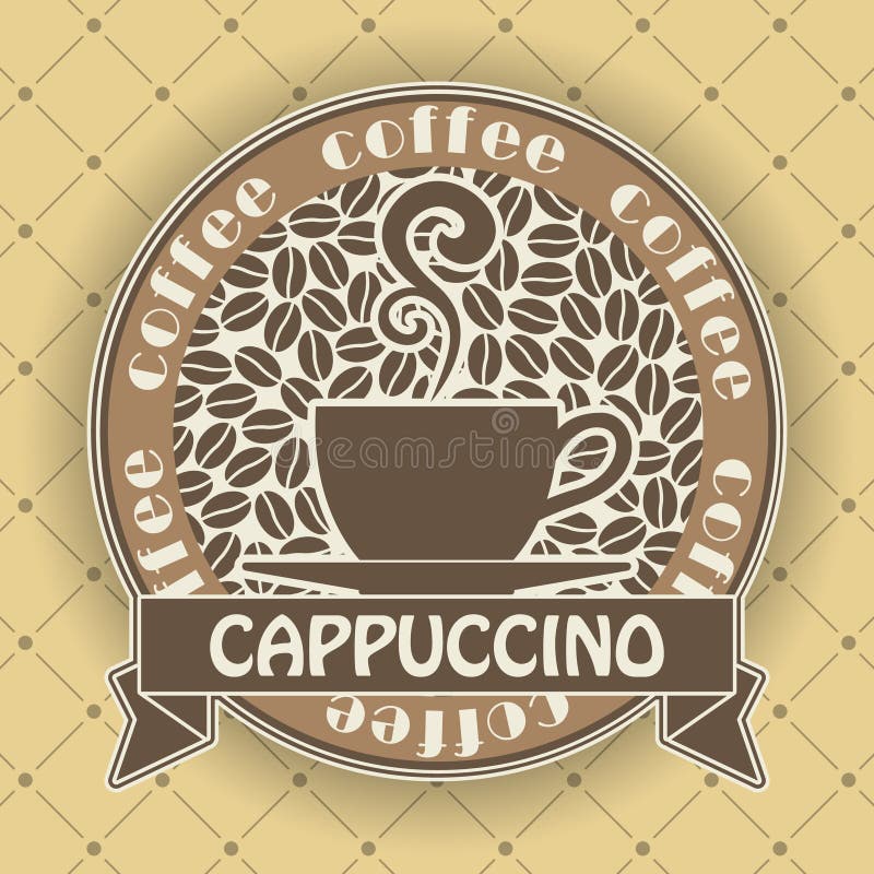 Símbolo del café ilustración del vector. Ilustración de expresado ...