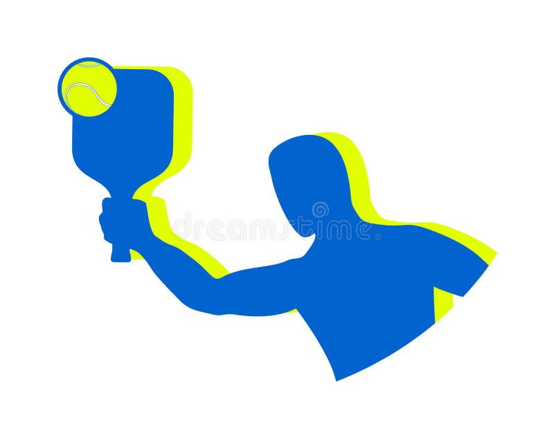 Diseño Del Logotipo De Padel Sport Moderno Ilustración del Vector ...