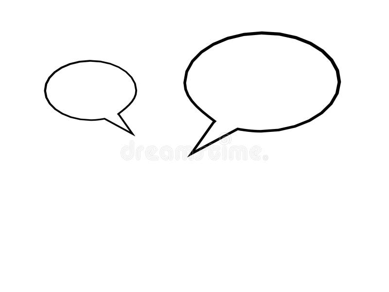 Símbolo del diálogo stock de ilustración. Ilustración de generado - 7361912