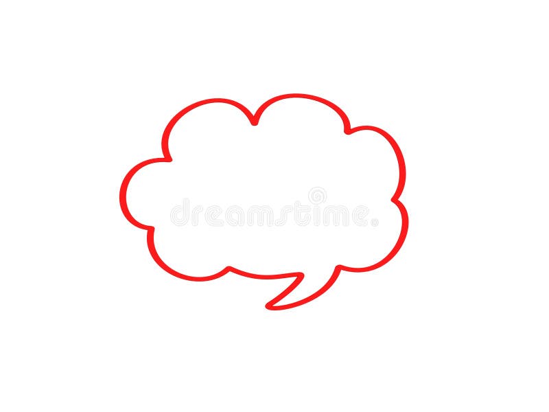 Símbolo del diálogo stock de ilustración. Ilustración de generado - 7361912