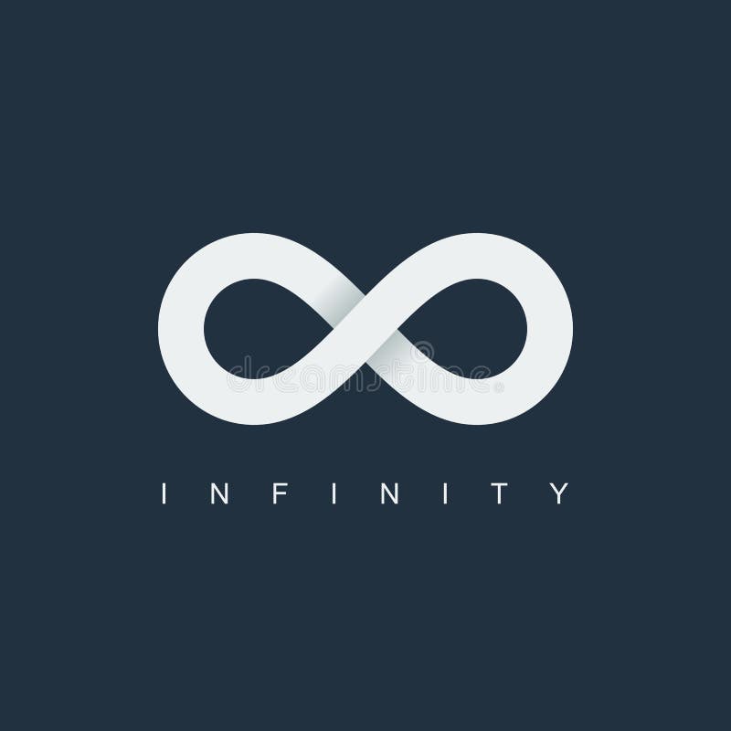Símbolo del infinito ilustración del vector. Ilustración de extracto ...