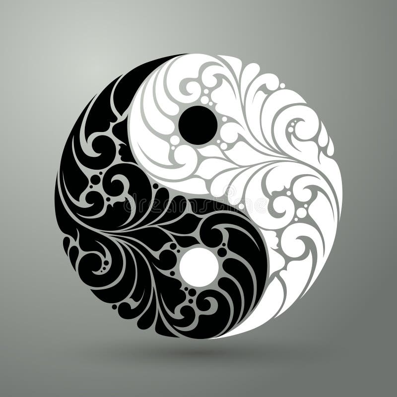 Tatuaje De Yin Yang Ilustraciones Stock, Vectores, Y Clipart – (293 ...
