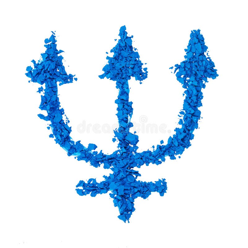 Símbolo Del Planeta De Neptuno Imagen de archivo - Imagen de icono ...