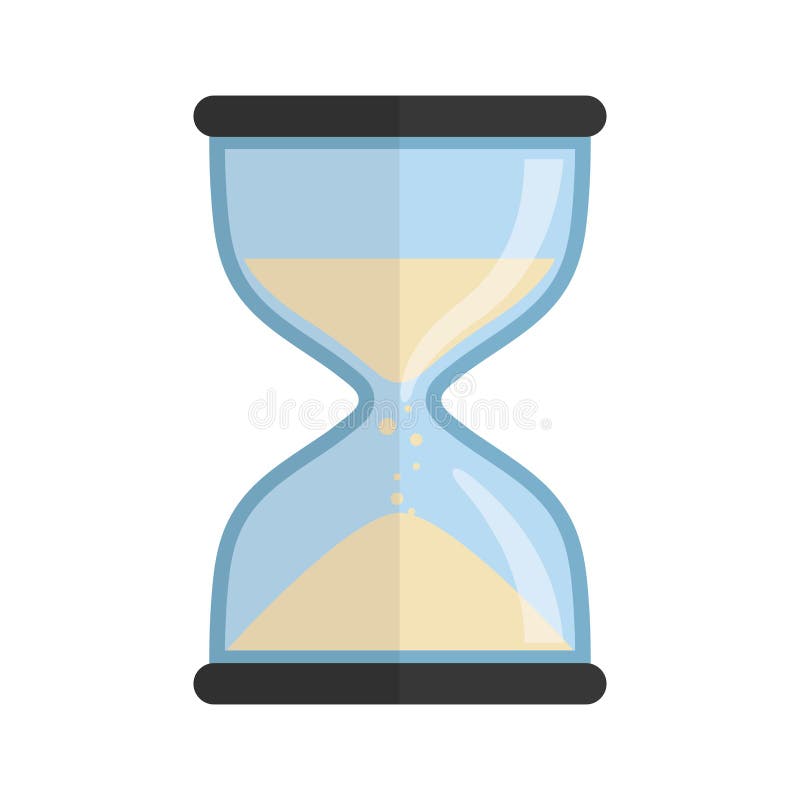 Símbolo Del Reloj De Tiempo Stock de ilustración - Ilustración de plazo ...