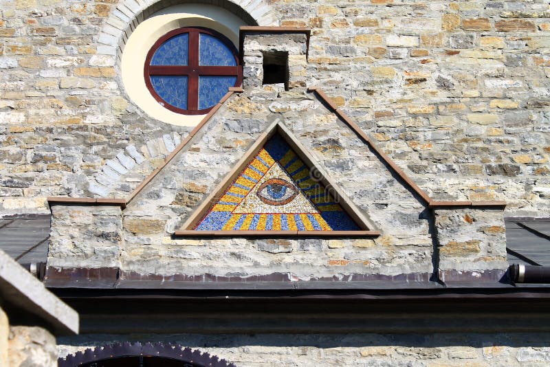 Símbolo Del ` S Del Francmasón Foto de archivo - Imagen de masas ...