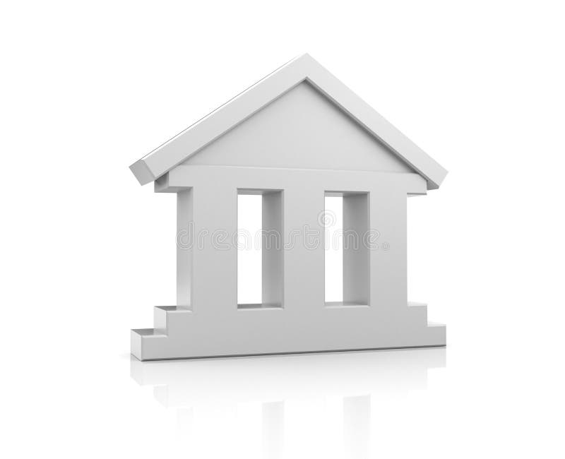 Símbolo do governo ilustração stock. Ilustração de capital - 30758057