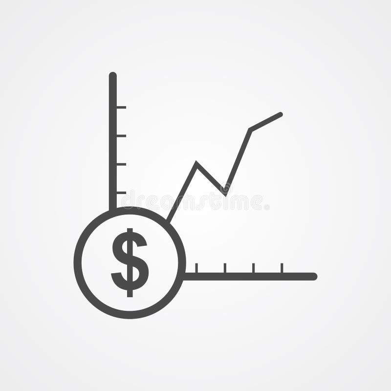 S?mbolo Do Sinal Do ?cone Do Vetor Do Rendimento Ilustração do Vetor ...