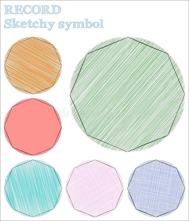 Símbolo Incompleto De Registro Ilustración del Vector - Ilustración de ...