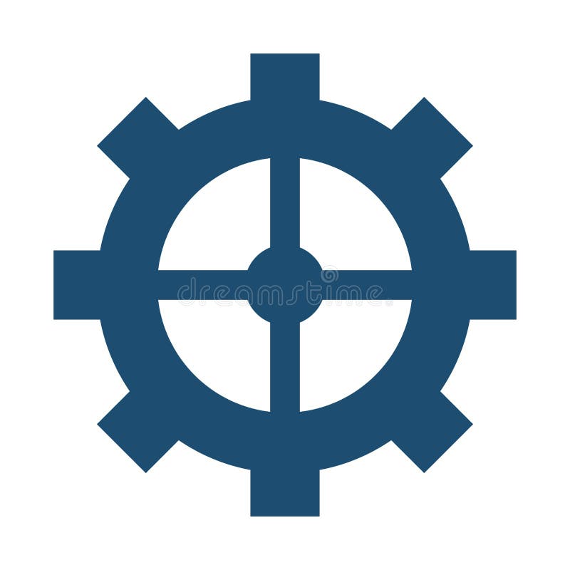 Diseño Industrial De La Rueda, Ejemplo Del Vector Ilustración del ...