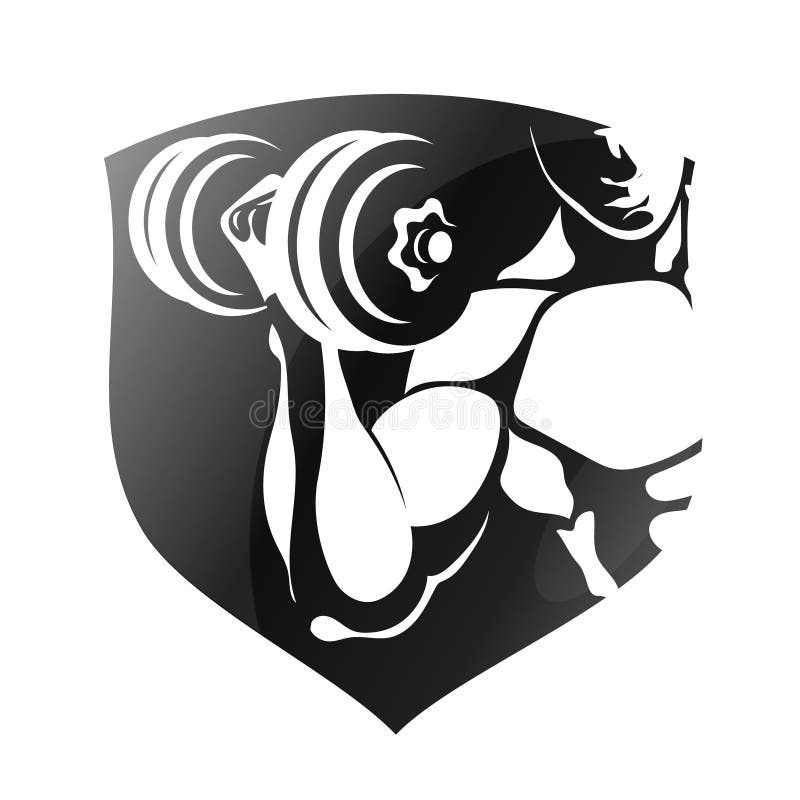 Símbolo Para a Ginástica E O Gym Ilustração do Vetor - Ilustração de ...