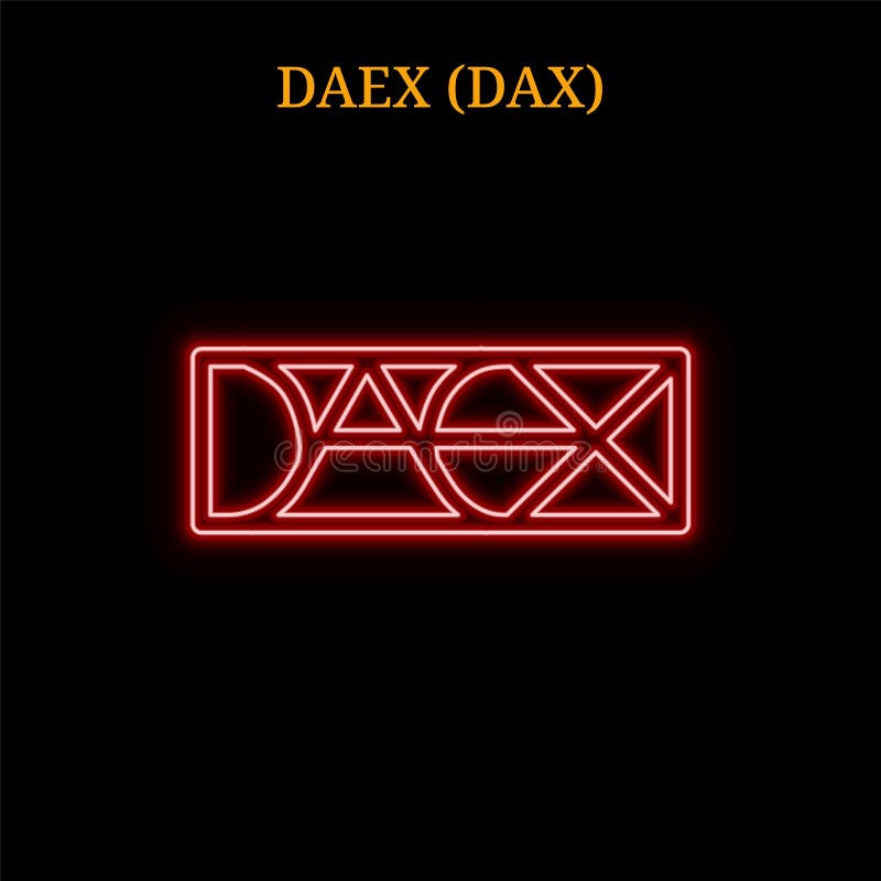Logotipo Del Vector DAEX DAX Ilustración del Vector - Ilustración de ...