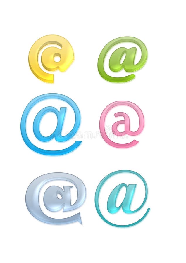 @ símbolos coloridos stock de ilustración. Ilustración de licencia ...