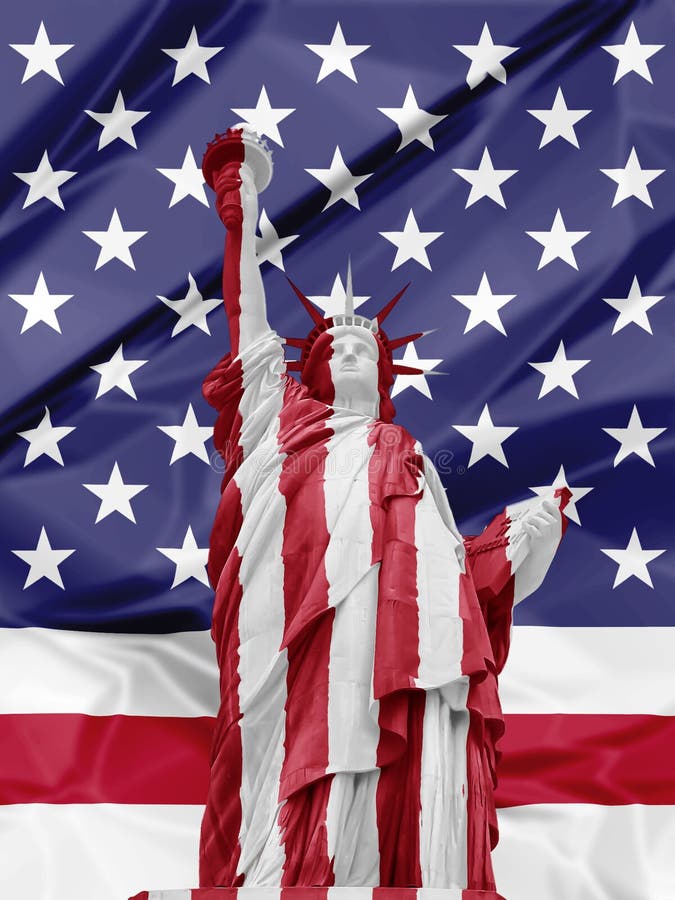 Símbolos de América imagen de archivo. Imagen de potencia - 52839671