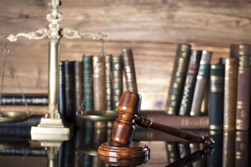 Símbolos de la ley foto de archivo. Imagen de biblioteca - 97948620