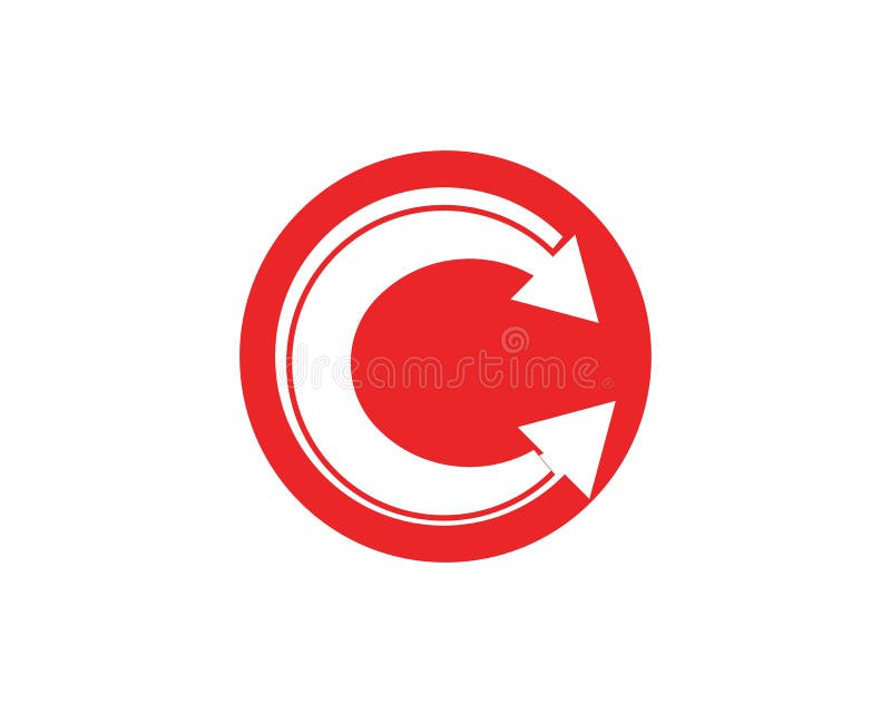Símbolos De Los Logotipos C Y Letra De C Ilustración del Vector ...
