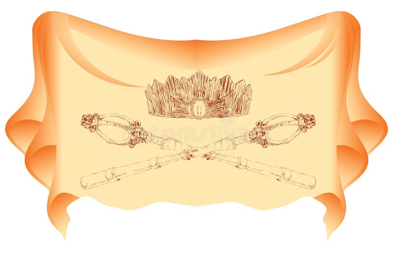 Símbolos del poder ilustración del vector. Ilustración de trapo - 47125908