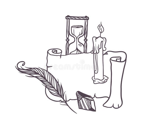 Símbolos Do Segredo Do Vetor Ilustração do Vetor - Ilustração de ...