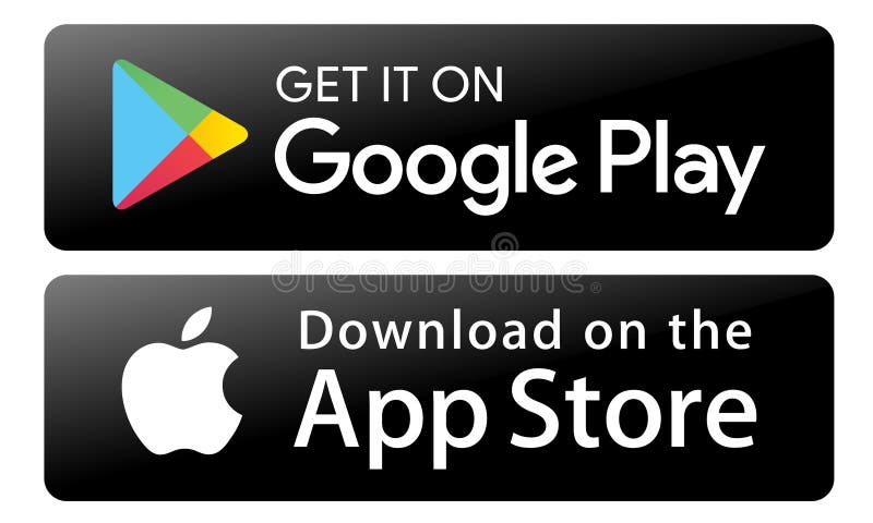 White Google Play App Store Icons Stock Illustrations – 124 White ...
