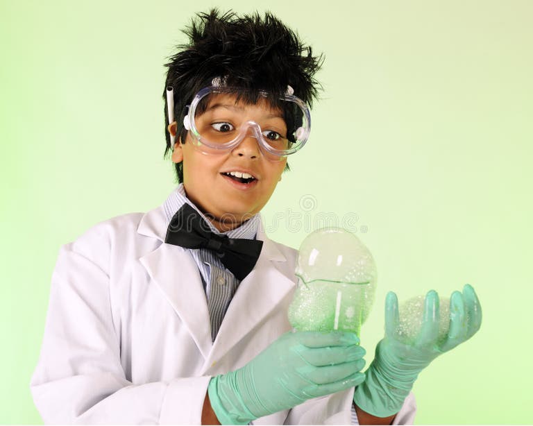 It s Alive! stock image. Image of asian, expression, chemist - 20438287
