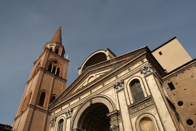 S.Andrea Church stock photo. Image of mantua, mantova - 7388390
