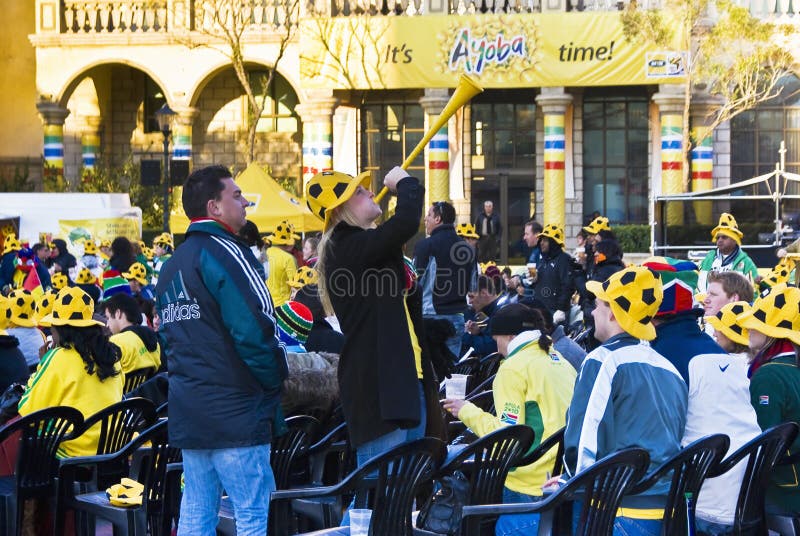 It S Ayoba Time - MTN Fan Zone Editorial Photo - Image of noise ...