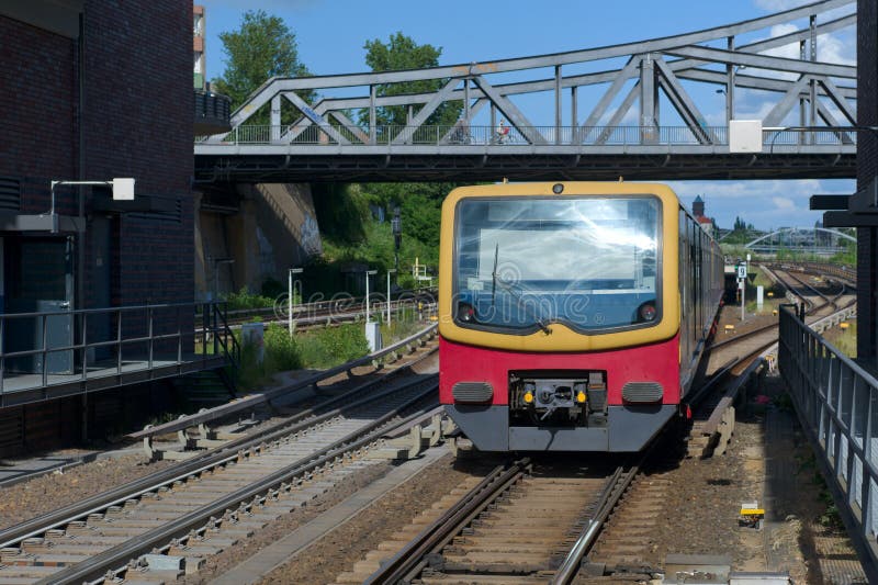 S-Bahn stock photo. Image of electricity, germany, points - 15893152