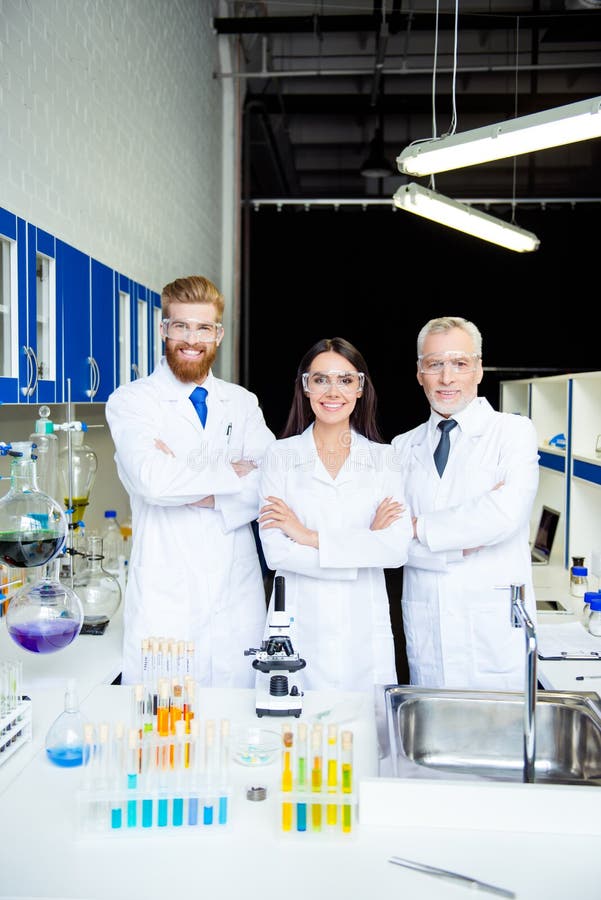 It`s a Breakthrough! Successful Group of Three Scientists are Sm Stock ...