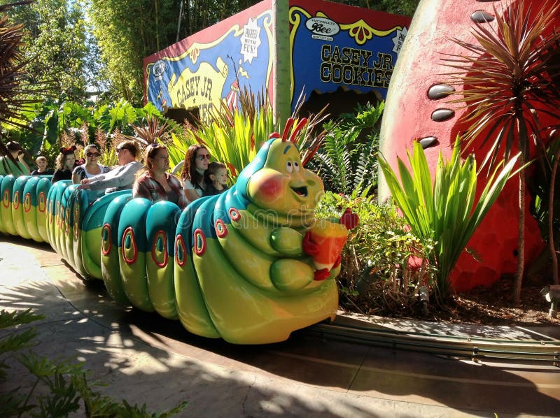Disneyland Bugs Life Ride Grass Hopper Editorial Photo - Image of bugs ...