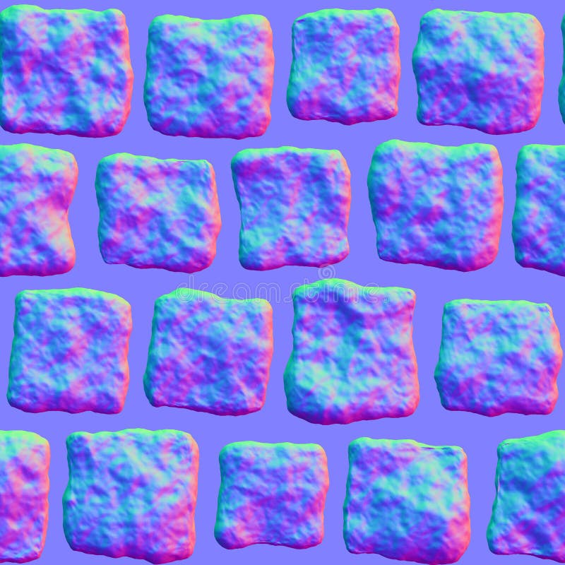 S000 Cobblestone Pavers - Normal Map Stock Illustration - Illustration ...