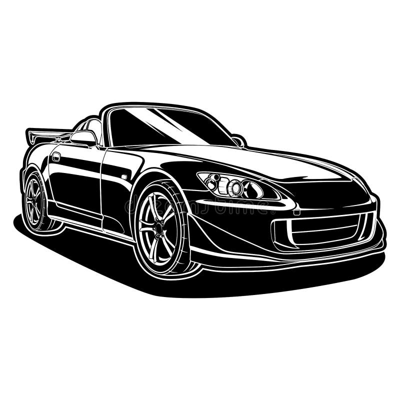 S2000 CR stock illustration. Illustration of race, mobile - 253714806