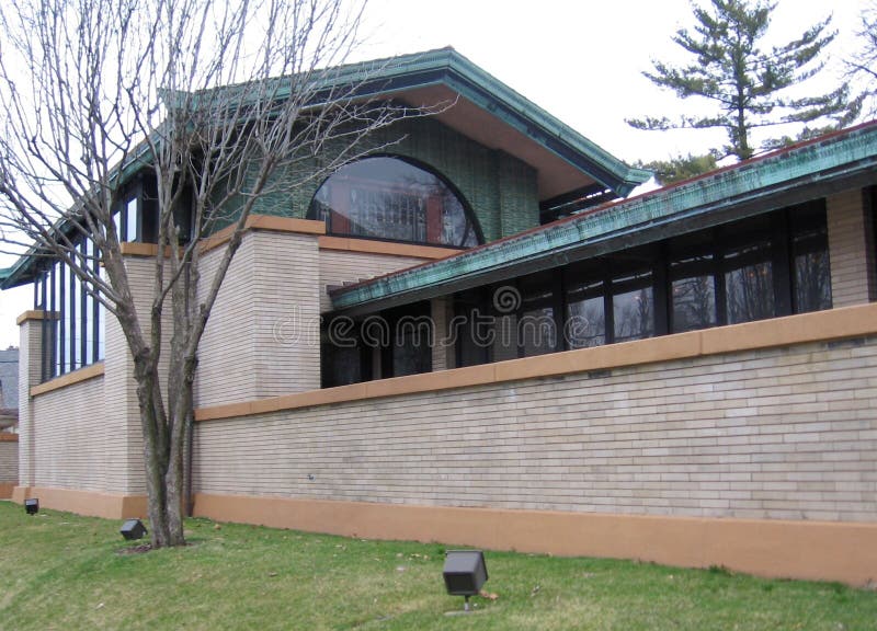 Dana Thomas House Uma Frank Lloyd Wright Projetada Casa Em Springfield ...