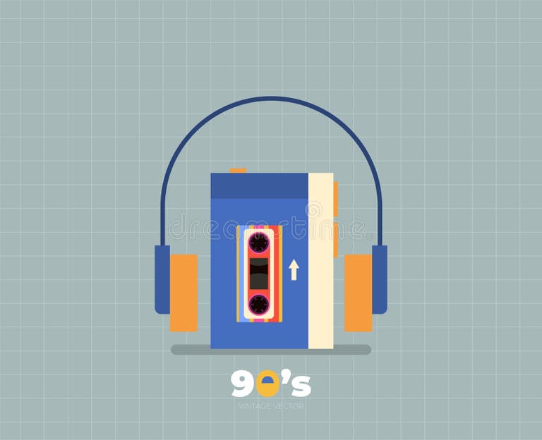 90s Decade Icon Vector Illustration Design Stock Vector - Illustration ...
