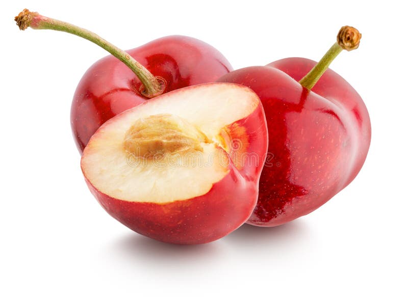 Weiße Kirschen Mögen Hintergrund Stockfoto - Bild von sommer, organisch ...