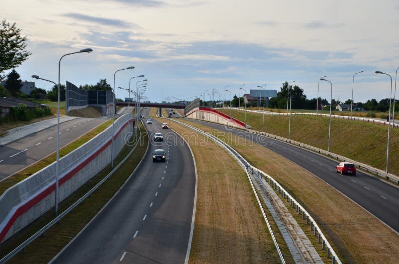 S17 expressway editorial image. Image of slawinek, asphalt - 56574170