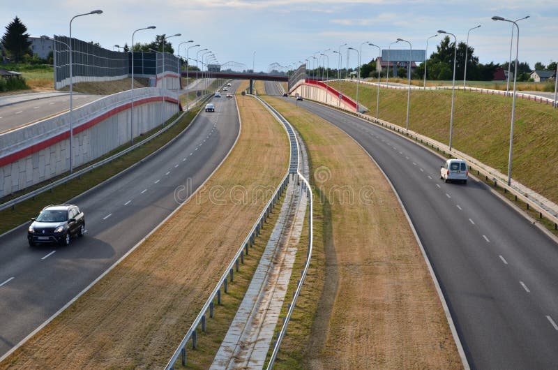 S17 expressway editorial photo. Image of lublin, pass - 56574411