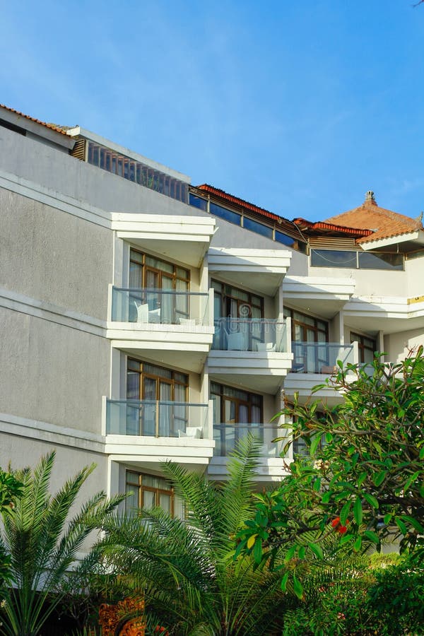A Very Beautiful Architecture of Hotel in Bali Stock Image - Image of ...