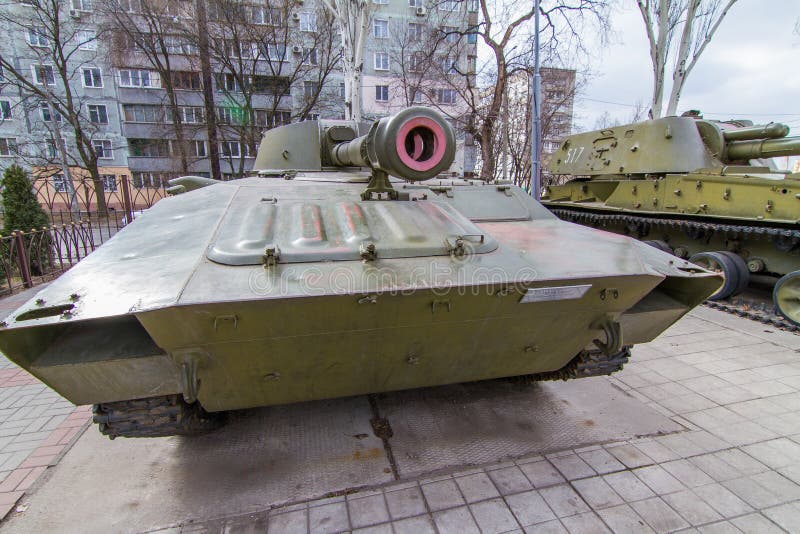 2S1 Gvozdika Soviet Self-propelled Howitzer Editorial Stock Image ...