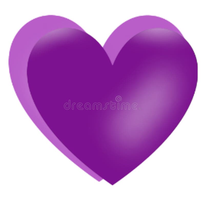 It S a Heart that Expresses Feelings. Stock Illustration - Illustration ...