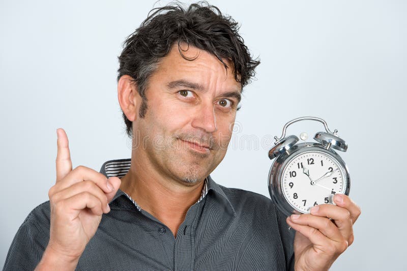 It`s high time stock photo. Image of dark, shaved, positive - 31128776