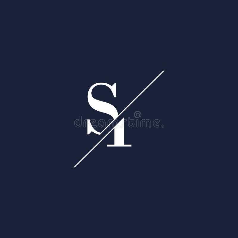 SI Initial Modern Logo Designs Inspiration, Minimalist Logo Template ...