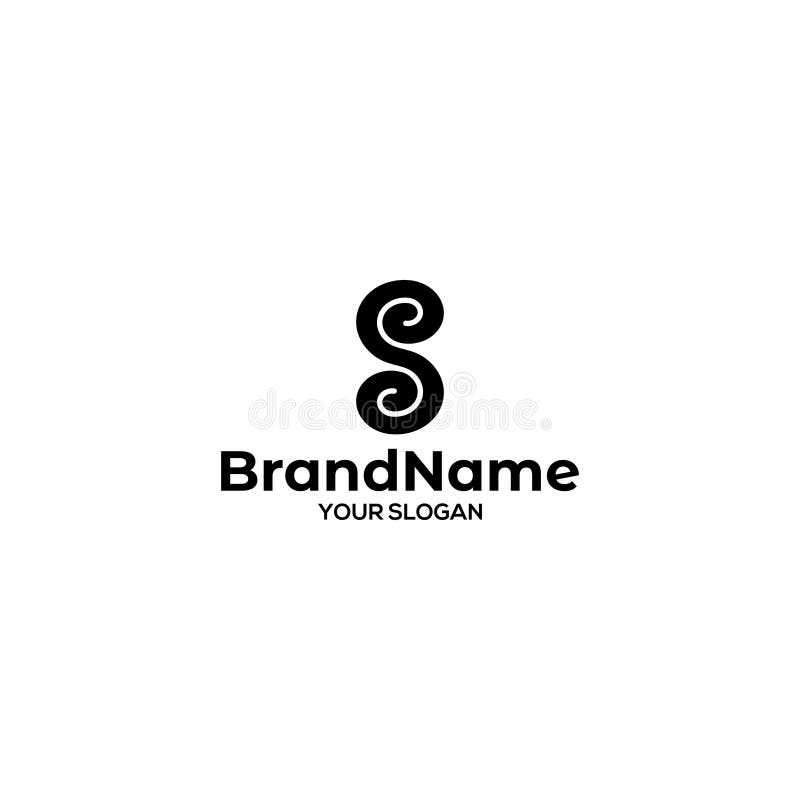 S Infinity Logo Design Vector Stock Vector - Illustration of graphic ...